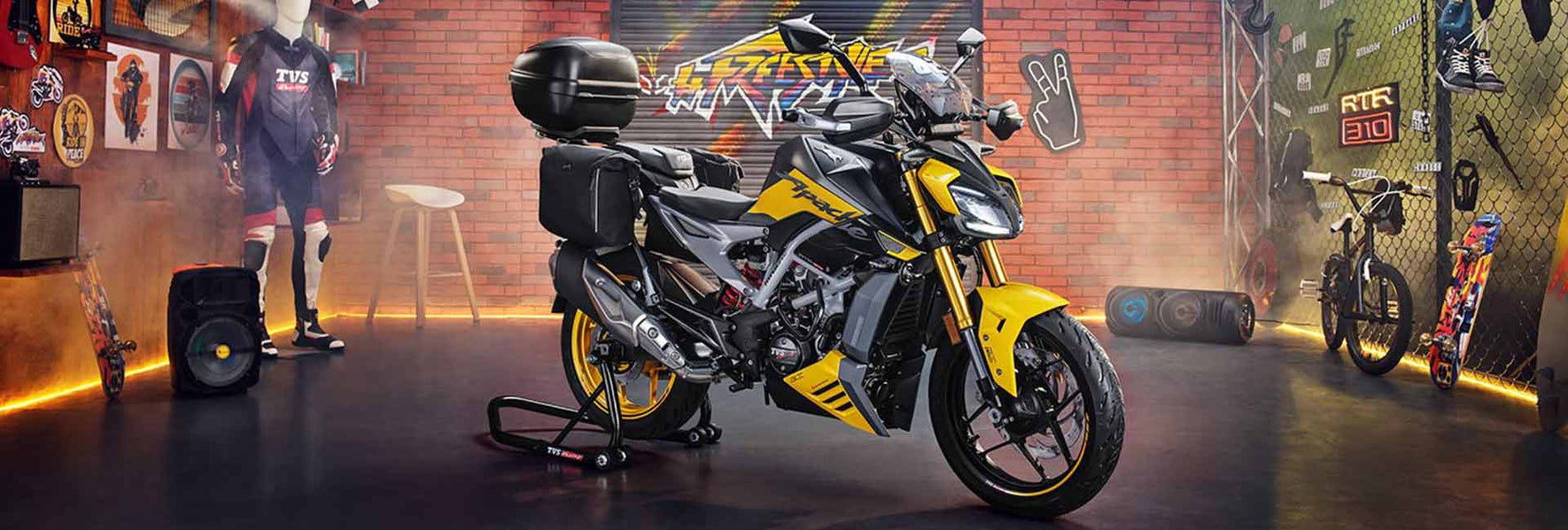 Buy Genuine TVS Bike Accessories & Merchandise Online - Shop Now! – TVS ...