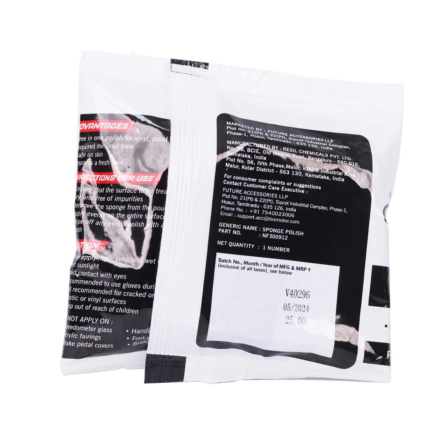 Sponge shine Online at Best Prices | TVS Motor Company