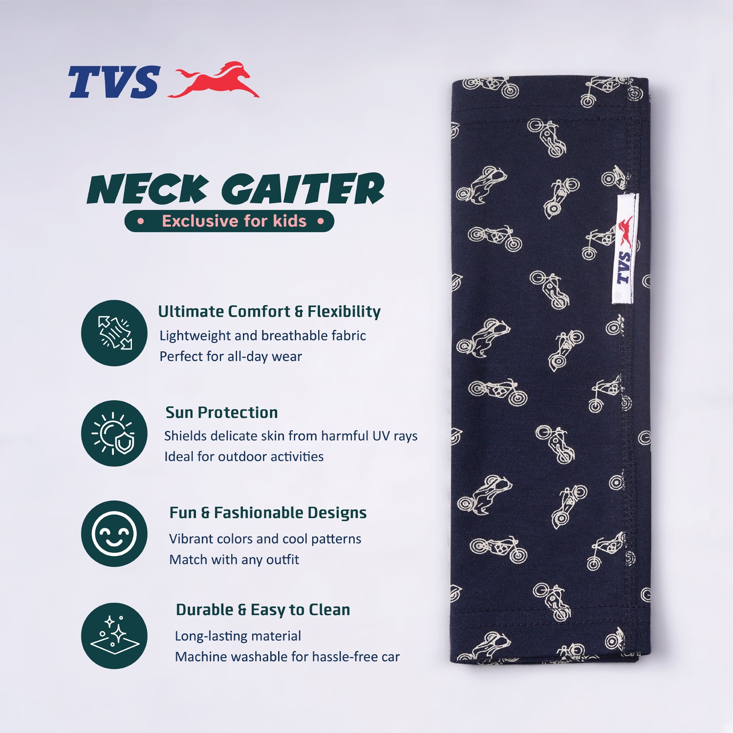 Neck Buff - Kids Online at Best Prices | TVS Motor Company