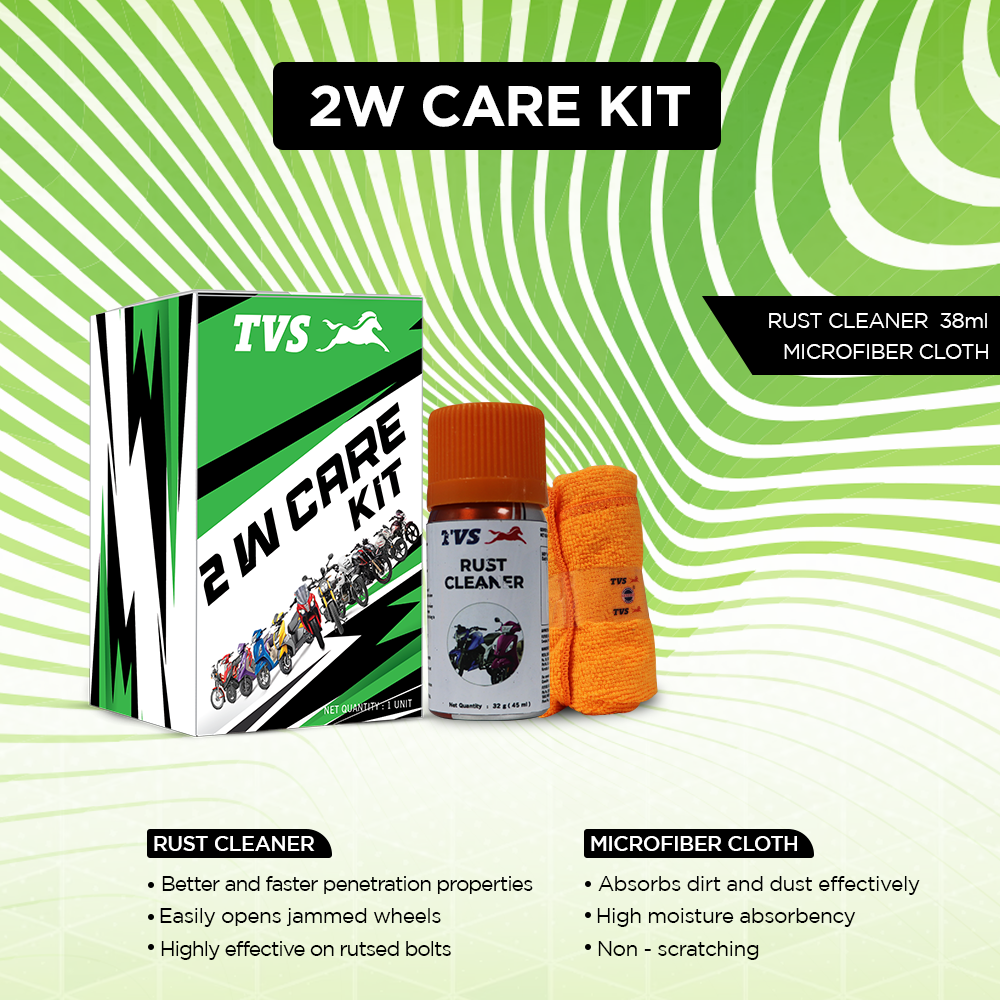 BIKE CARE KIT Online at Best Prices | TVS Motor Company