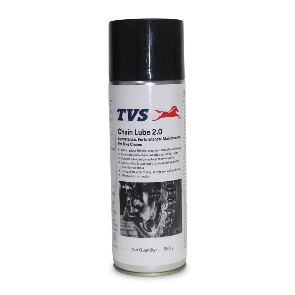 TVS Chain Lube 2.0 - 250Gm. | Precision Lubrication for Peak Chain Per