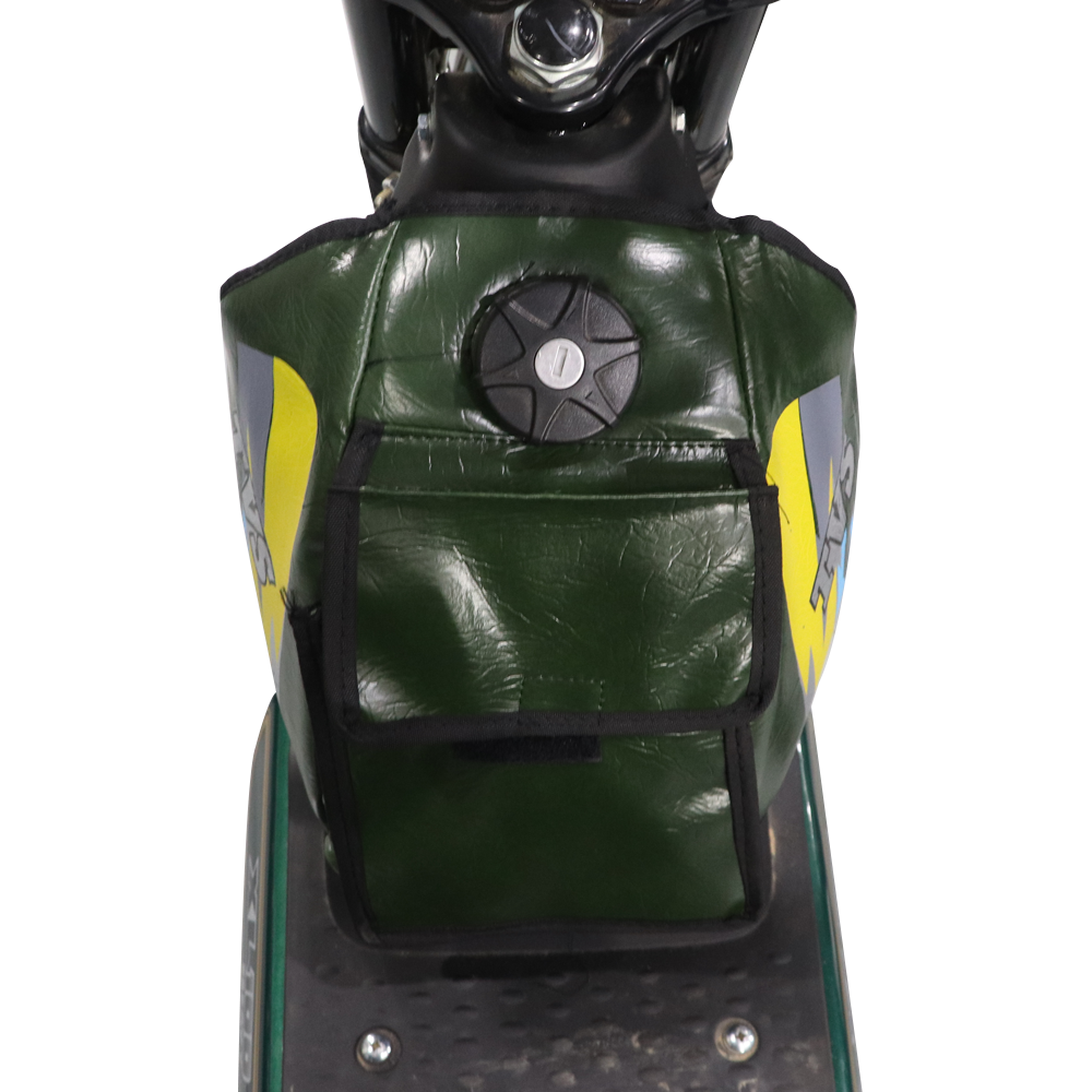XL100 TANK COV-GLSY GREEN_GRAPHICS Online at Best Prices | TVS Motor ...