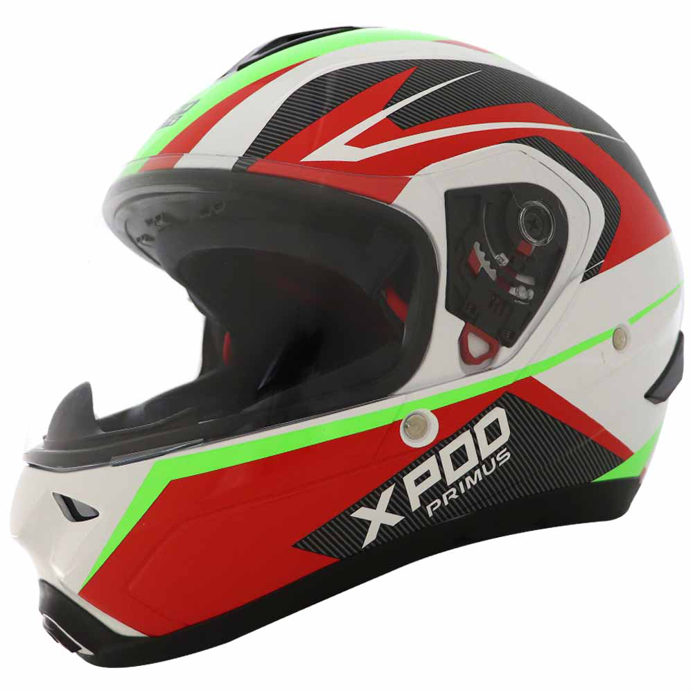 TVS XPOD Primus Helmet for Men- ISI Certified, EPS Impact Absorption ...