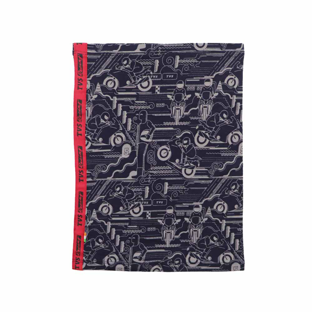 TVS Racing Neck Gaiters Blue – Bold Design, Total Safety