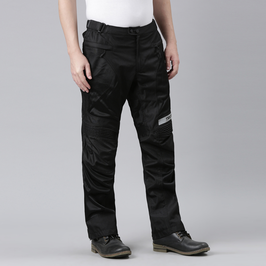 TVS Racing Sprinter Riding Pant Black – Style and Comfort